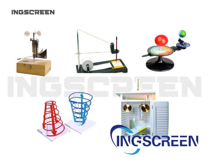 INGSCREEN INGS GEO-22 Laboratory Equipment Set for Geography Classroom ...